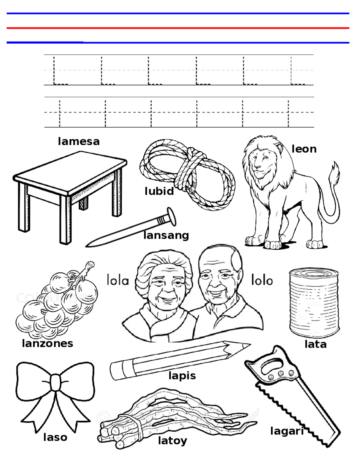 L butang - Things that start with the letter-Hiligaynon. - Bachelor of ...