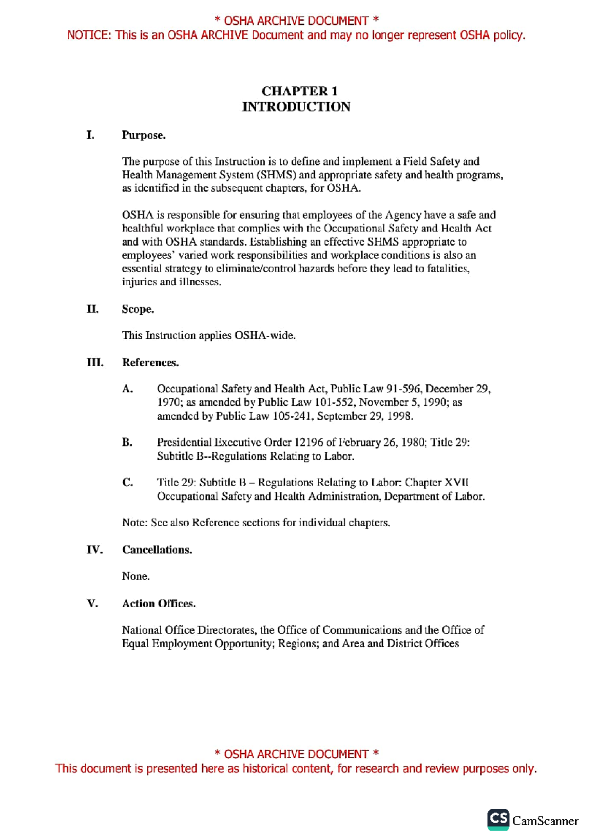 OSHA Field safety and health manual p2 - Studocu OSHA Field safety and health manual p2 - Studocu
