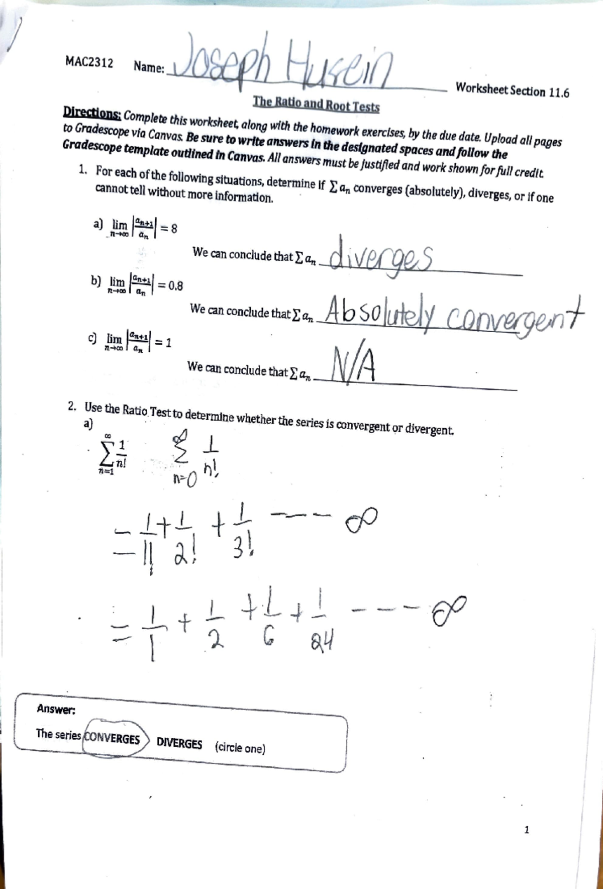 Adobe Scan Nov 7, 2024 - It is math - J WorksheetSection 11 ...