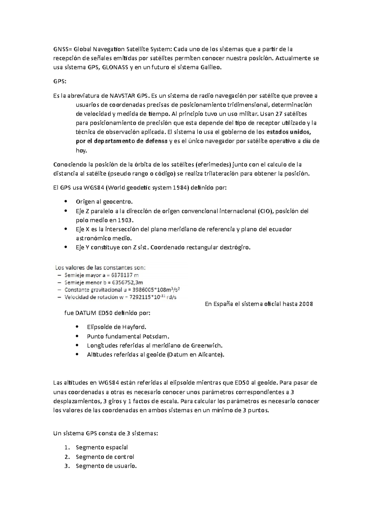 GPS - Informacion GPS - GNSS= Global Navegation Satellite System: Cada ...