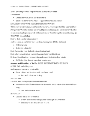 Intro to Comm Disorders - Chapter 6- Developmental Literacy Impairments ...