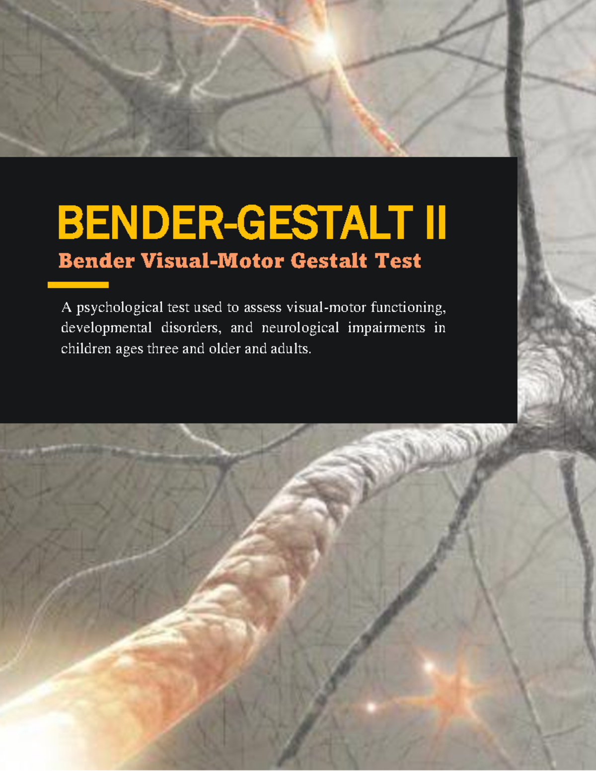 Bender gestalt cover - Statistical Physics - 1 BENDER-GESTALT II A ...