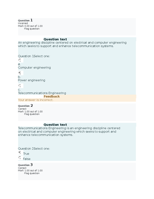Computer Engineering as a Discipline prelim quiz 2 - Question 1 Correct ...