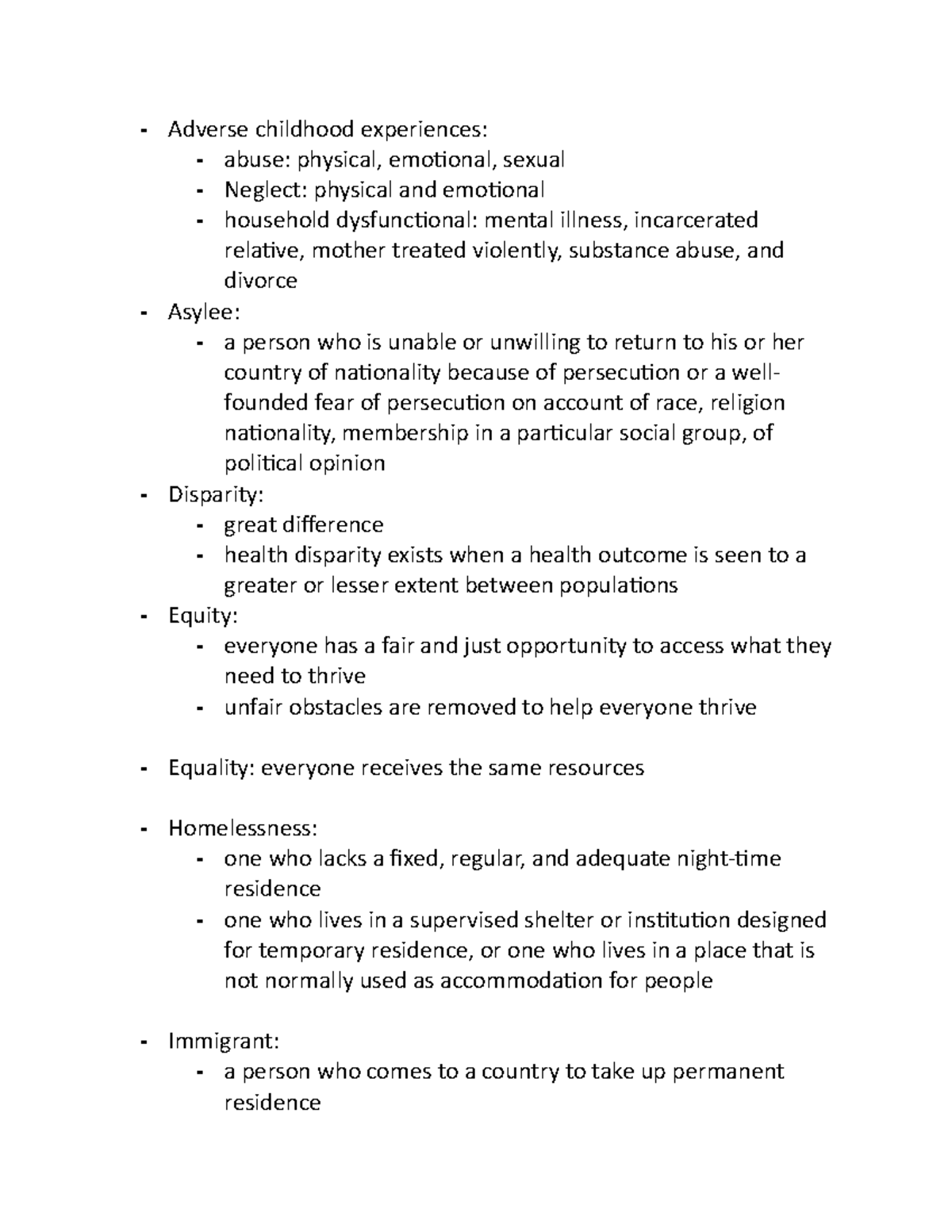 Community-childhood experiences - Adverse childhood experiences: abuse ...