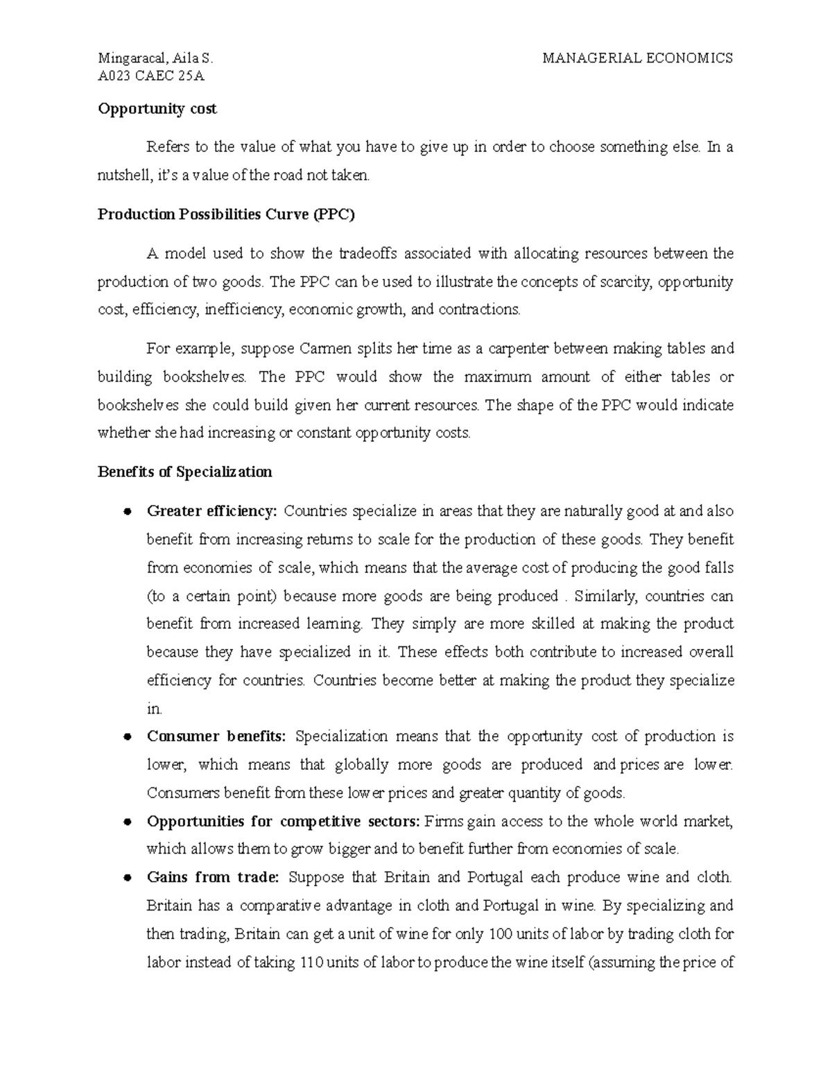 Assign NO. 1 Mingaracal, AILA S - BS Accountancy - UCU - Studocu