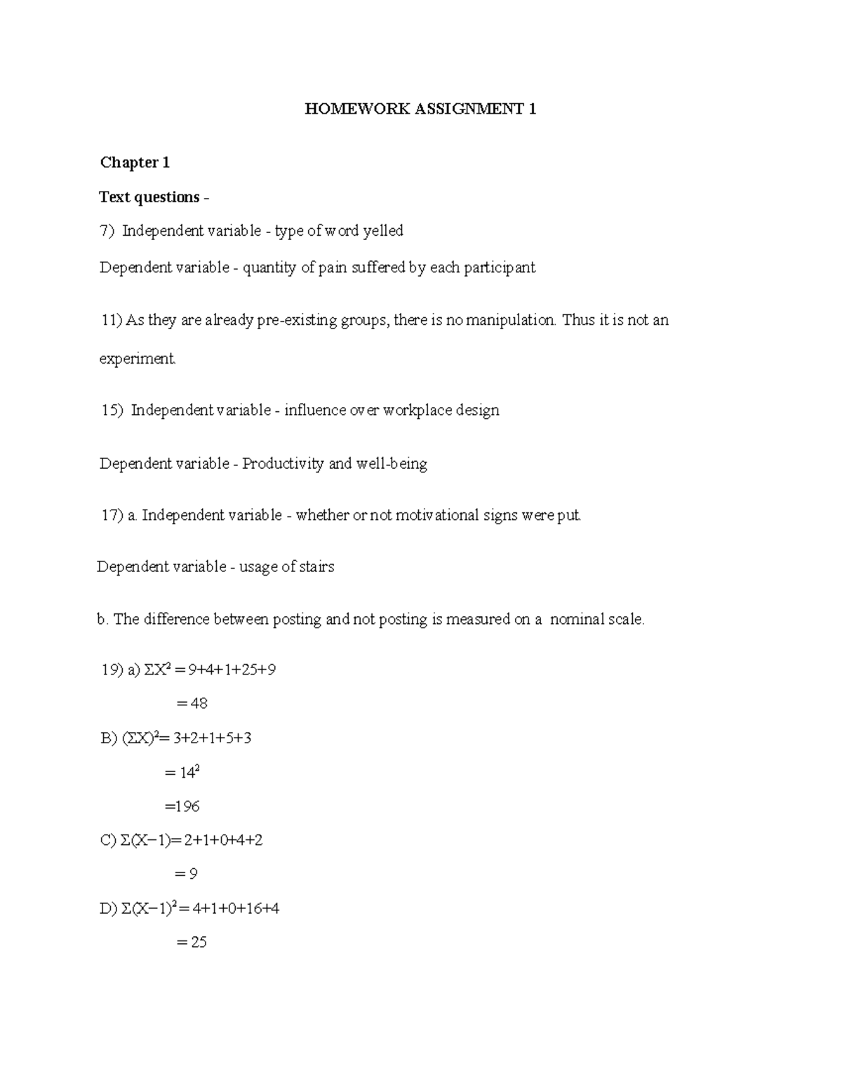 Homework 1 - detailed workout of homework (lana trick) - HOMEWORK ...