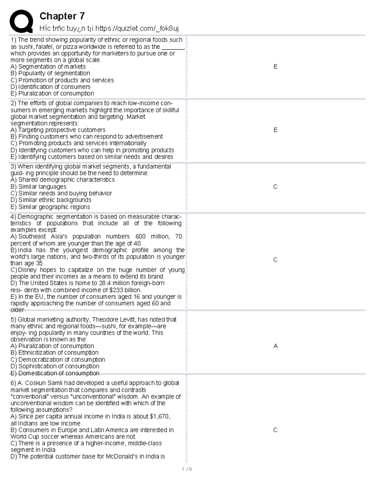 Chap-7 - Review Chapter 07 - HÍc trñc tuy¿n t¡i quizlet/_fok8uj 1) The trend showing popularity ...