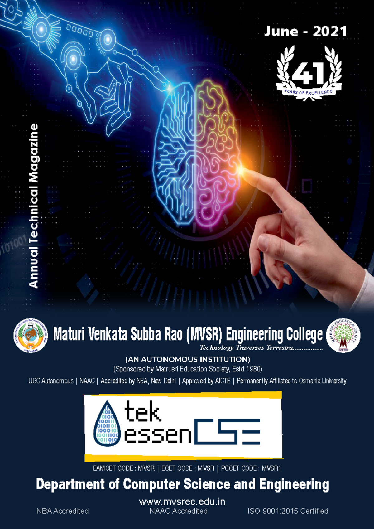 MVSR Magazine - June - 2021-1-20 - June - 2021 Annual Technical ...