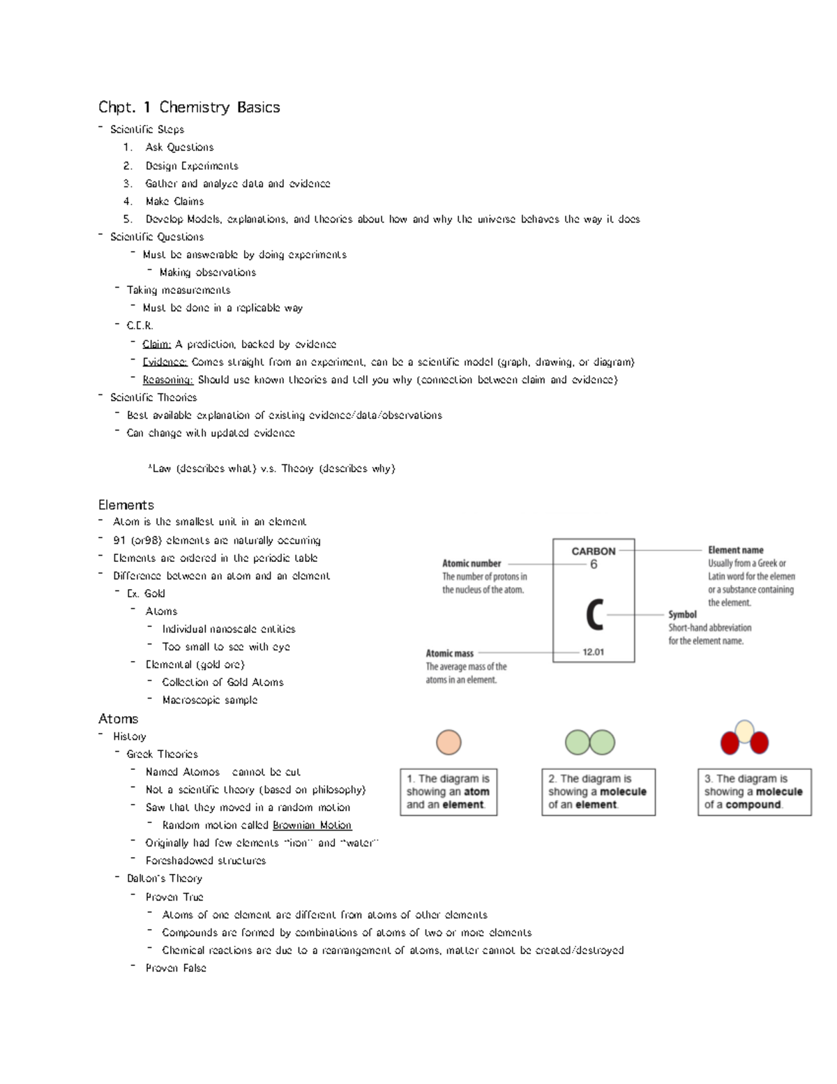 CEM 141 - Master - Lecture notes 1-16 - CEM 141 - MSU - Studocu
