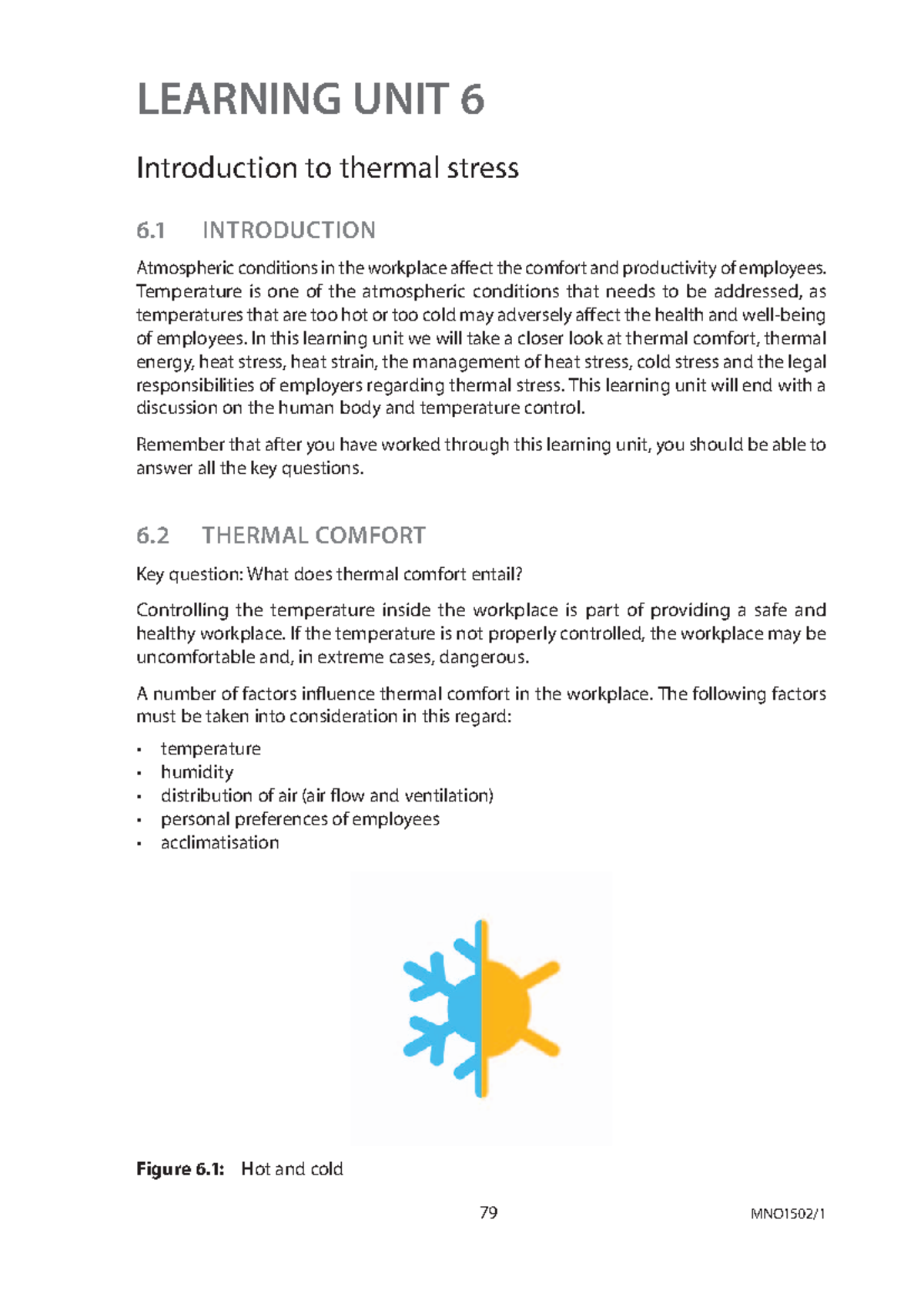 MNO1502 - SG- Learning unit 6 - 79 MNO1502/ LEARNING UNIT 6 Introduction to thermal stress 6 ...