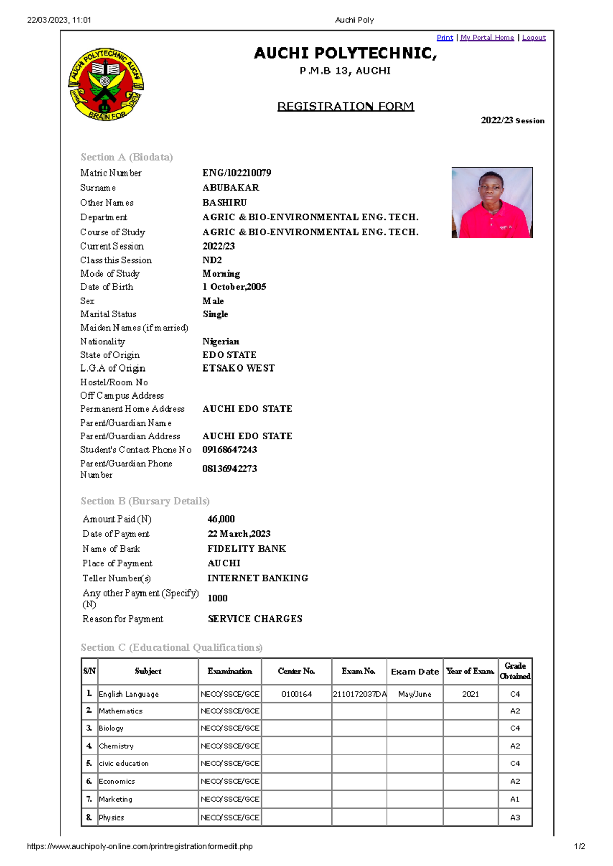 T3 - UUU - 22/03/2023, 11:01 Auchi Poly auchipoly-online ...