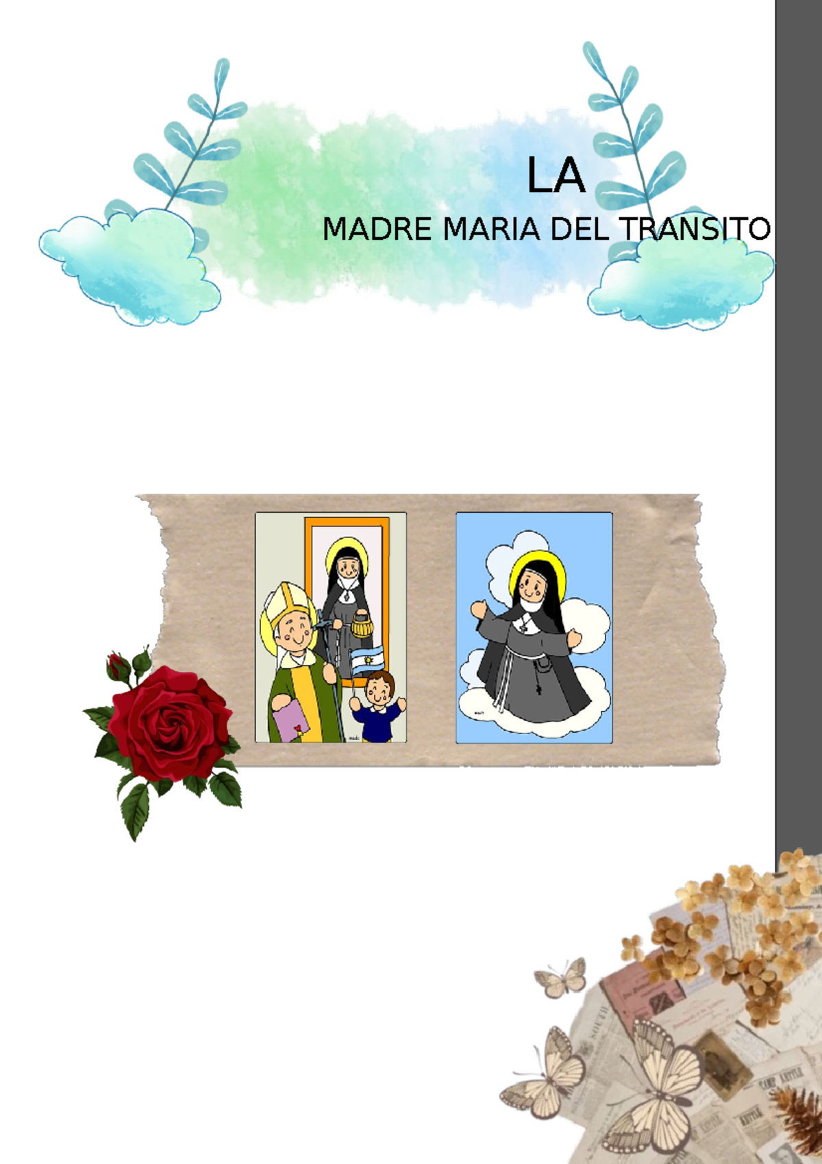 Tp informatica - Lecture notes 154 - LA MADRE MARIA DEL TRANSITO Madre ...