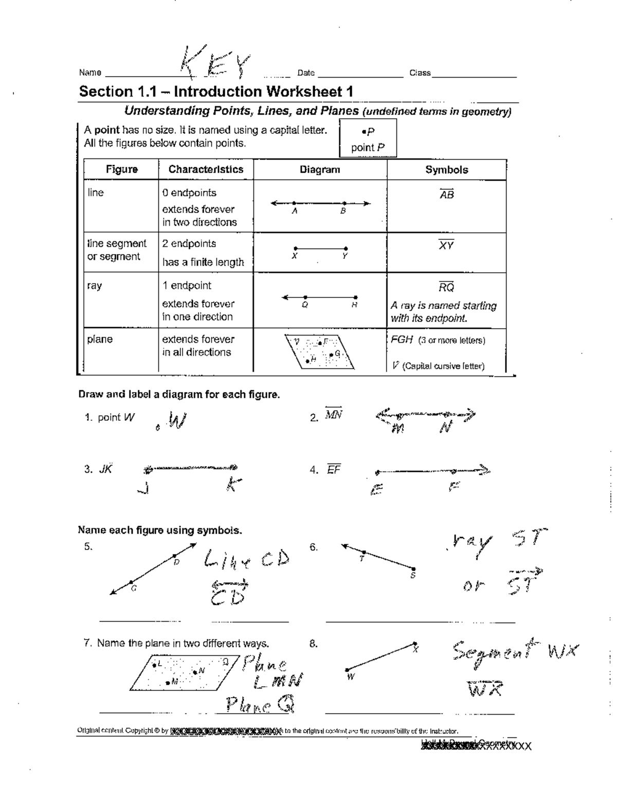 1-1 Answer Key - Assignment - Studocu