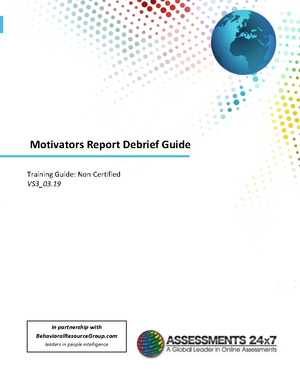 Simulation Reflection Template - Briefly describe your original ...