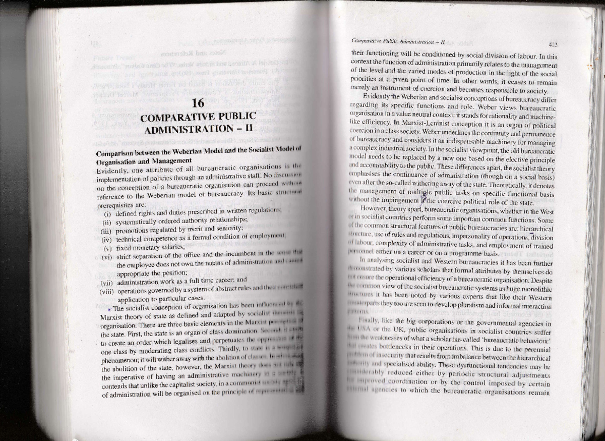 Socialist Administration Rumki Basu - (.omporutiw Publit Admini:tration ...