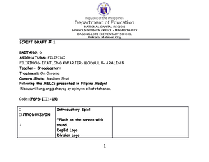 LP IN Filipino 3 CO 2 - lesson planning - Santiago Syjuco Memorial ...