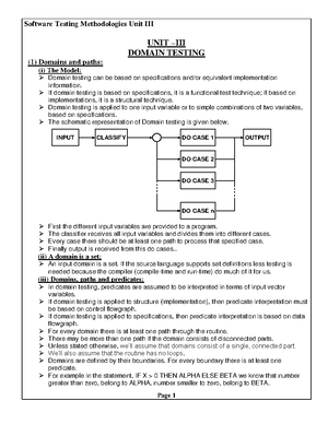 STM UNIT-2 - UNIT – II TRANSACTION FLOW TESTING (1) Transaction Flows ...