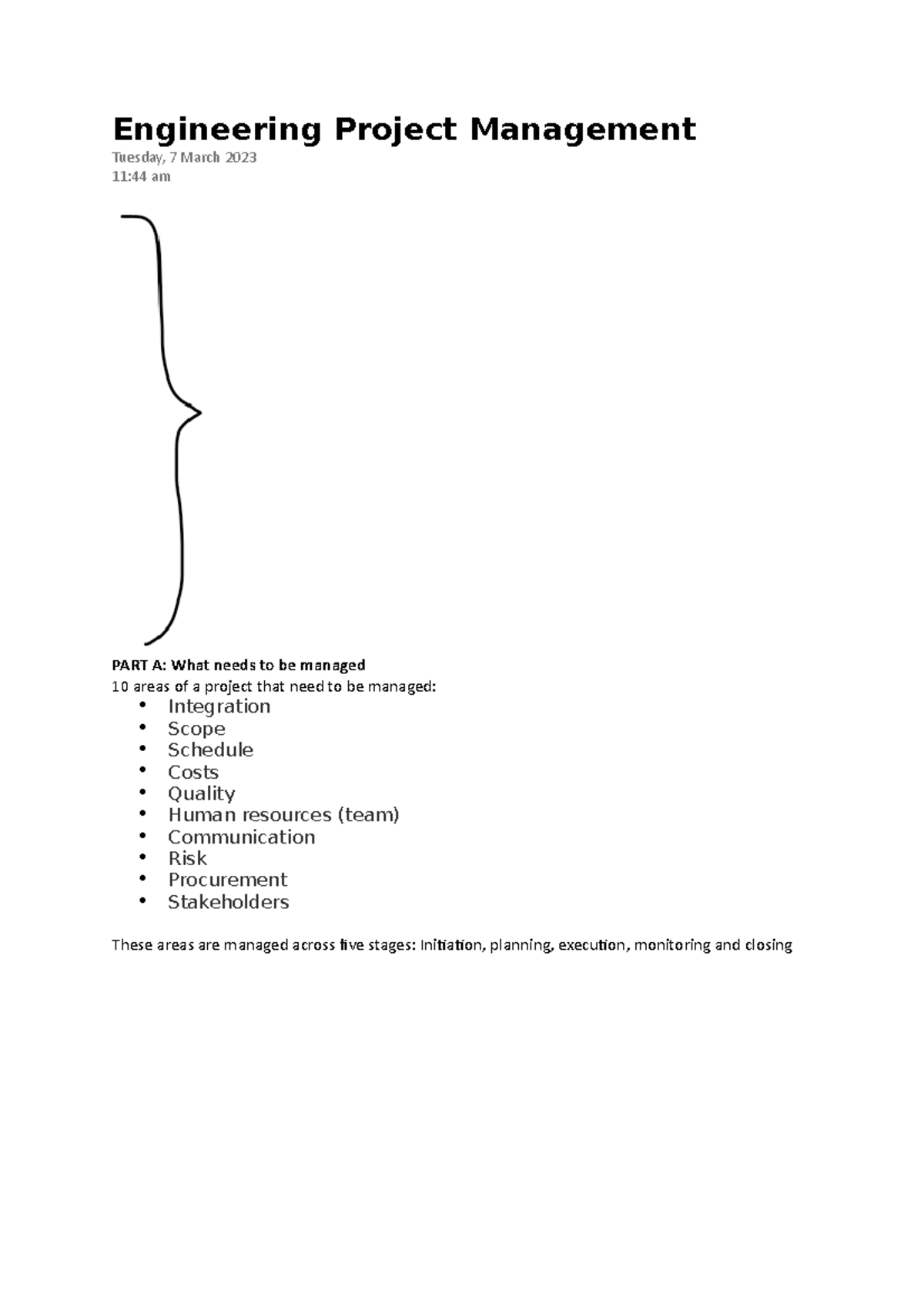 Engineering Project Management - Engineering Project Management Tuesday ...