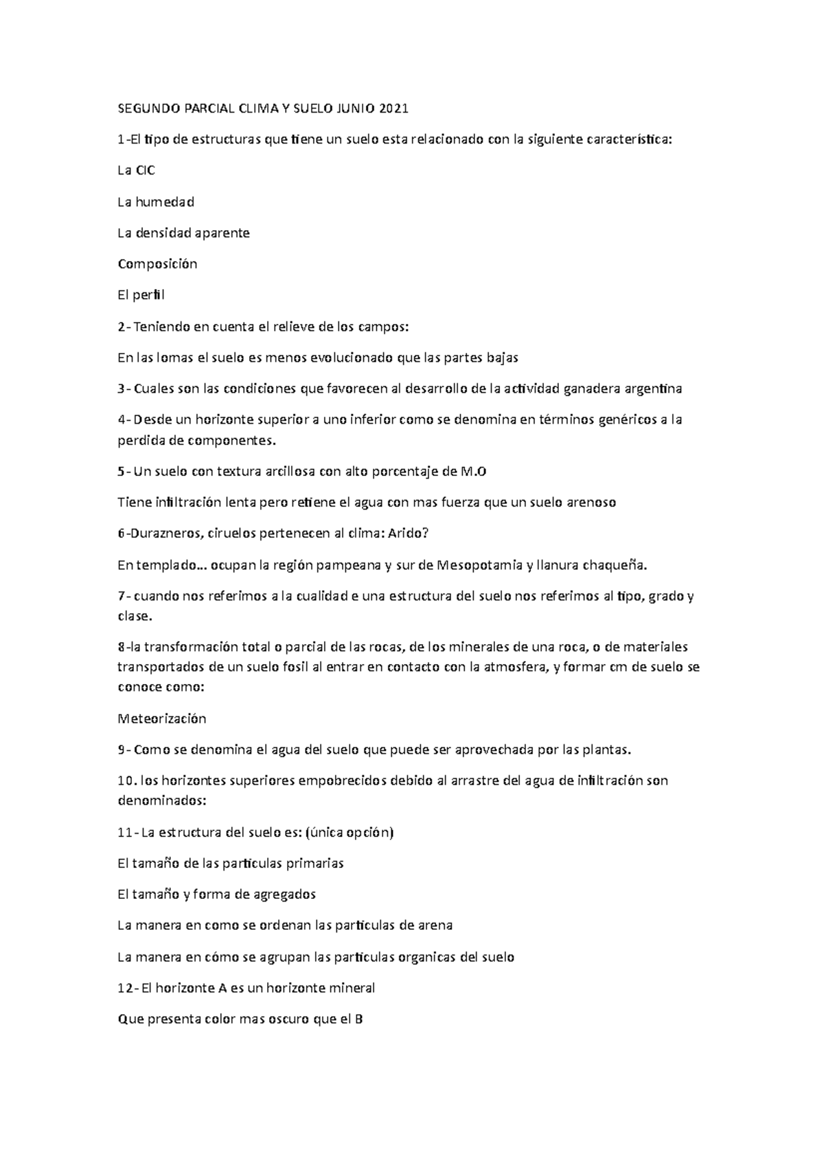 Segundo Parcial Clima Y Suelo Junio 2021 - SEGUNDO PARCIAL CLIMA Y ...