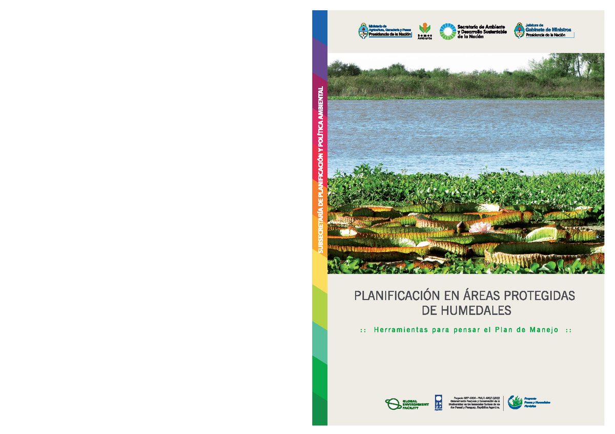 Planificacion en areas protegidas de humedales - Índice