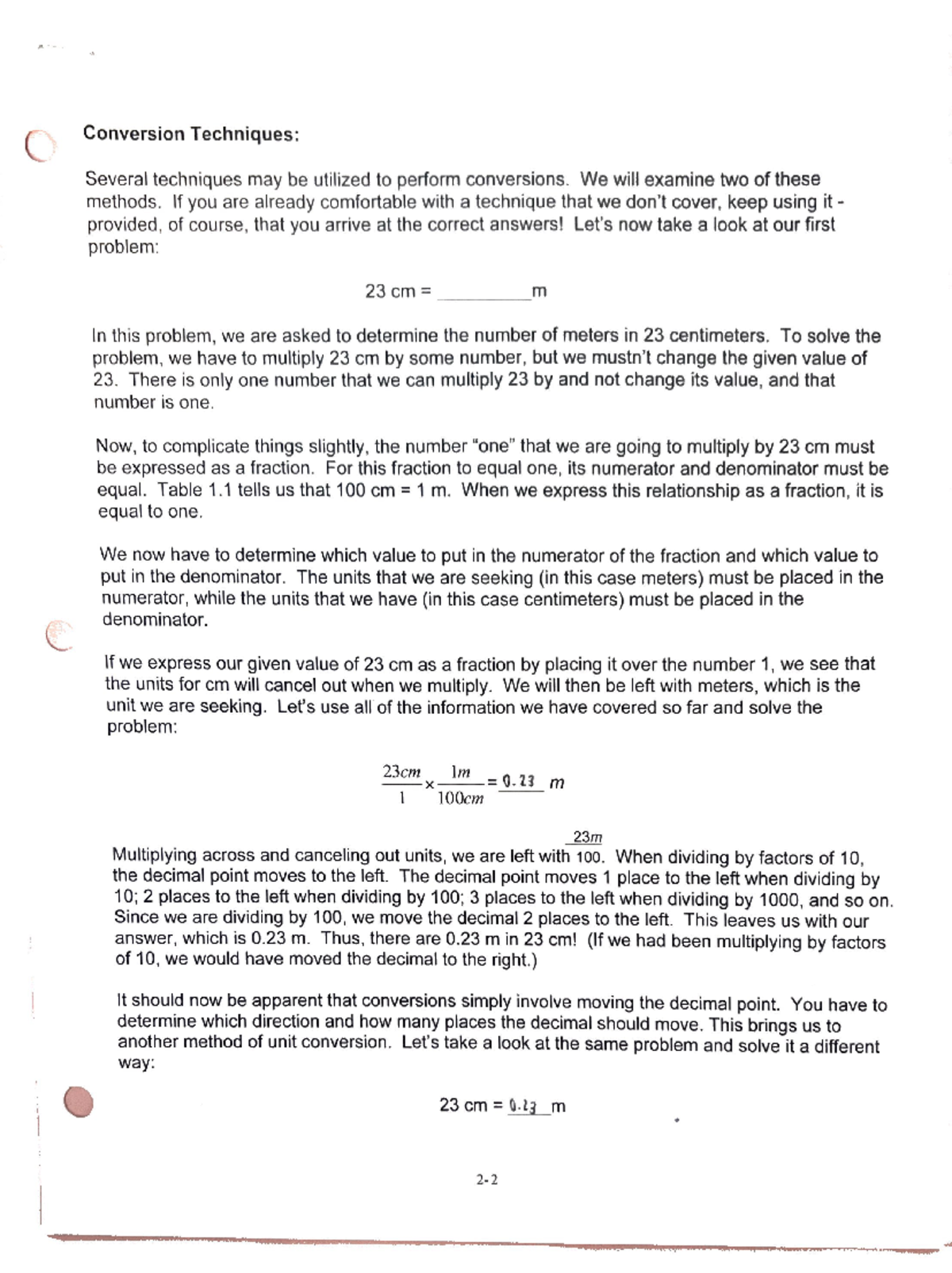 2023-03-16 17-00 1 - notes - Conversion Techniques: Several techniques ...