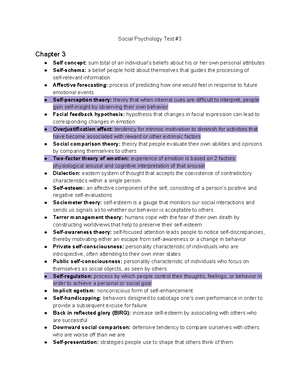 Practice items for test 2 Spring 2021 Social - Practice items for test ...