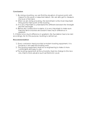 Setting out (Methodology) - Methodology There is two method that can be ...