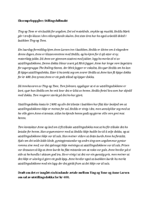 Avtalerett - Kort oversikt med dommer - AVTALERETT VÅR 2023 INNHOLD: - FORMÅL/HENSYN I ...