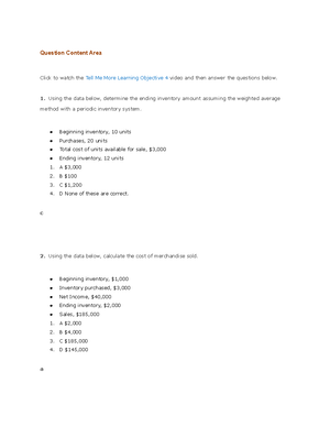[Solved] Comprehensive Problem 2 Part 4 and 6 Note You must complete ...