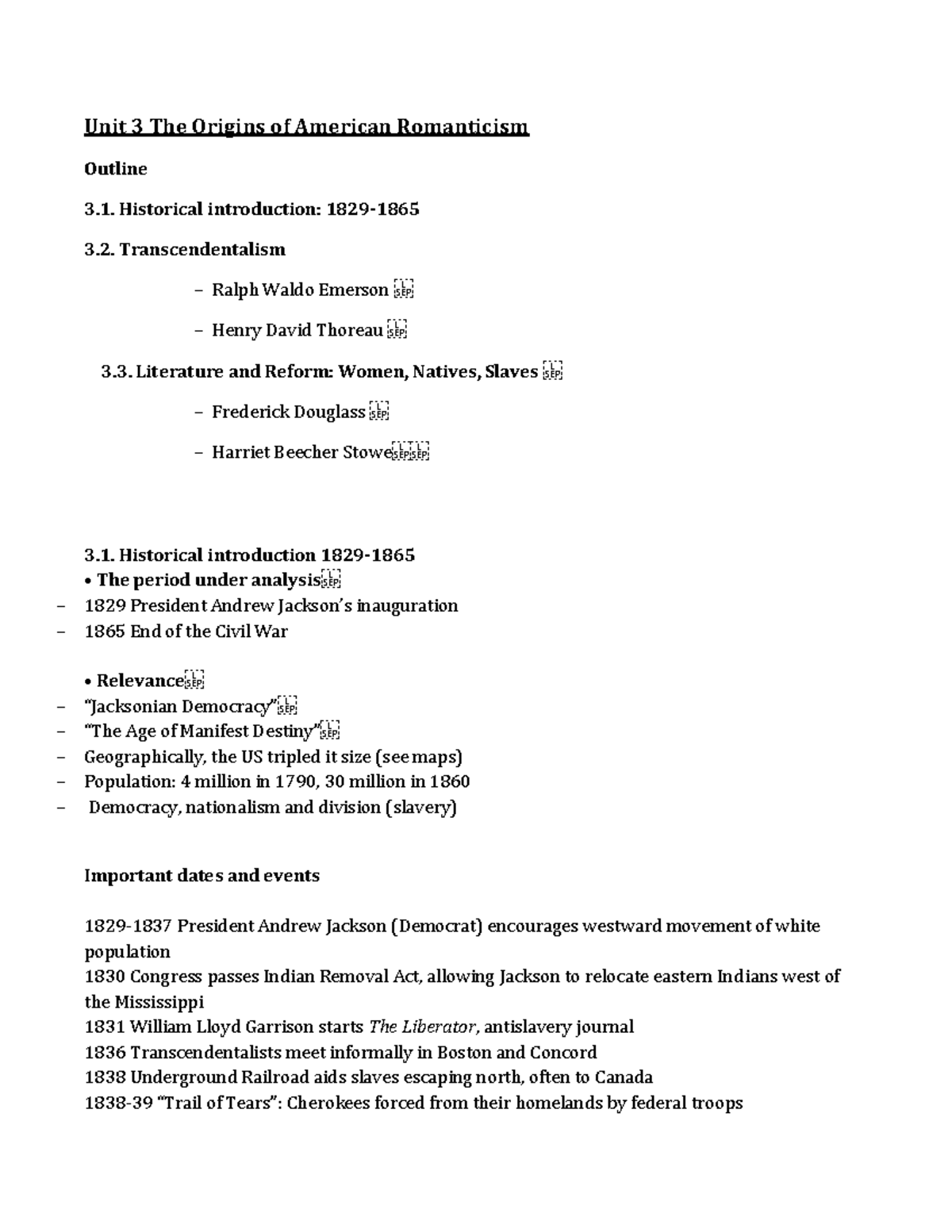 Unit 3 The Origins of American Romanticism - Unit 3 The Origins of ...