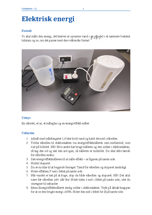 C termisk energi - Journal - Fysikøvelse – 2z 1 Termisk energi Formål ...