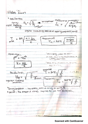 Physics Lab report 5 Conservation of Momentum - Professor Chahili July ...