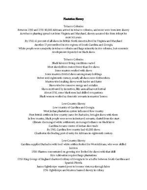 Free Black People of Antebellum Part 3 (study Guide) - African American ...