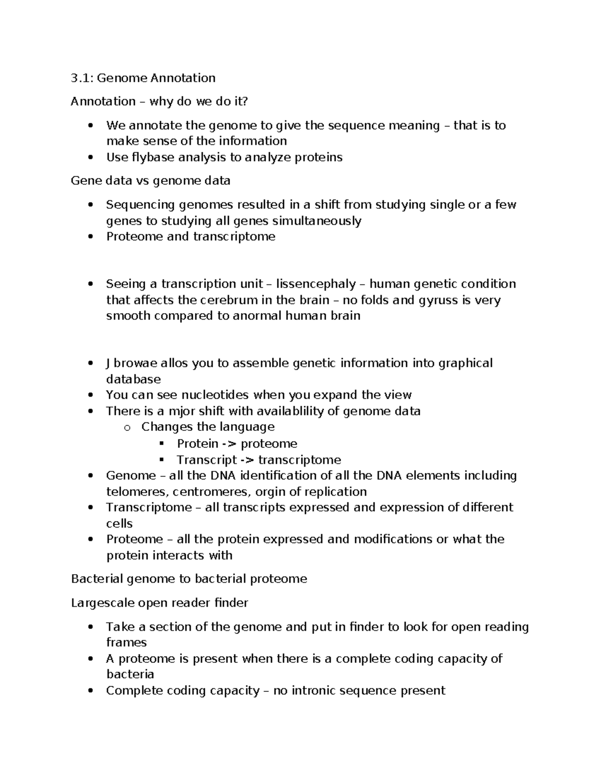 Week Three - genome annotation and variation - 3: Genome Annotation ...