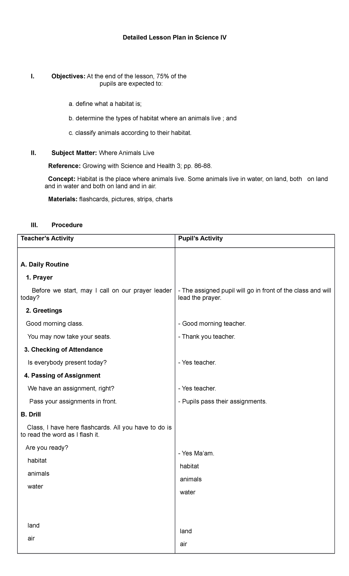 Lesson plan - Identify nouns in speech and writing. Learners find all ...