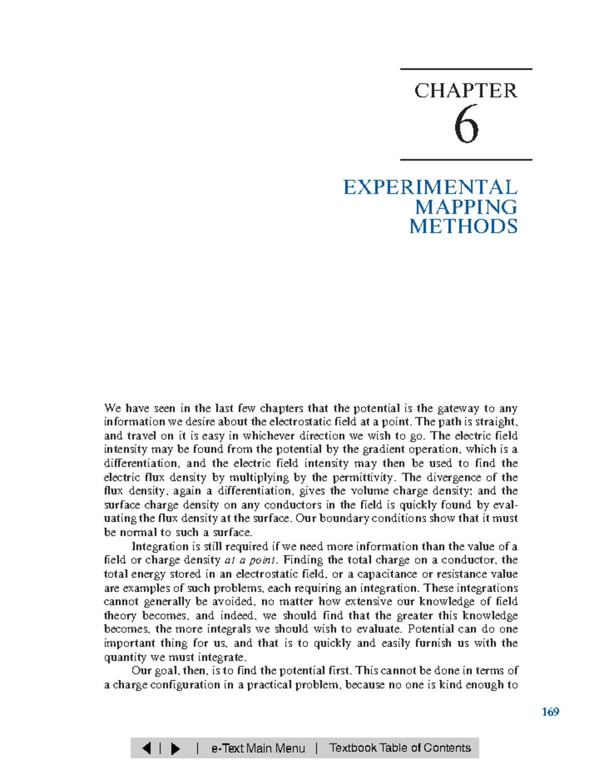 Chapt 06 - rbtbrbt - CHAPTER 6 EXPERIMENTAL MAPPING METHODS We have seen in the last few ...