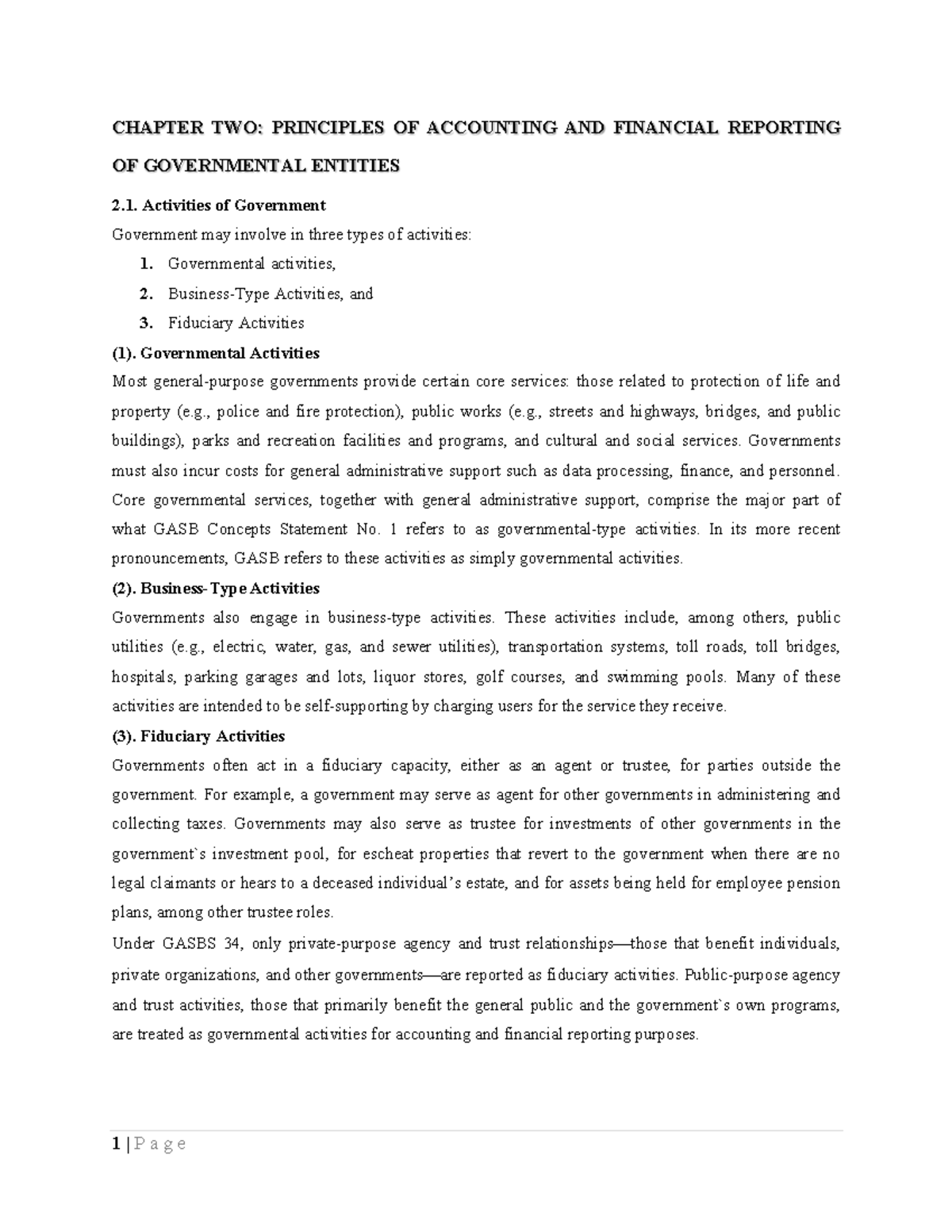 Ch 2 public - Notes on acfn - CH APTERTWO : PR INCIPLESOFACCOUNTI ...