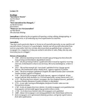 Class 3 Notes WFOM - Writing for Online Media Class 3 Notes Class Blogs ...