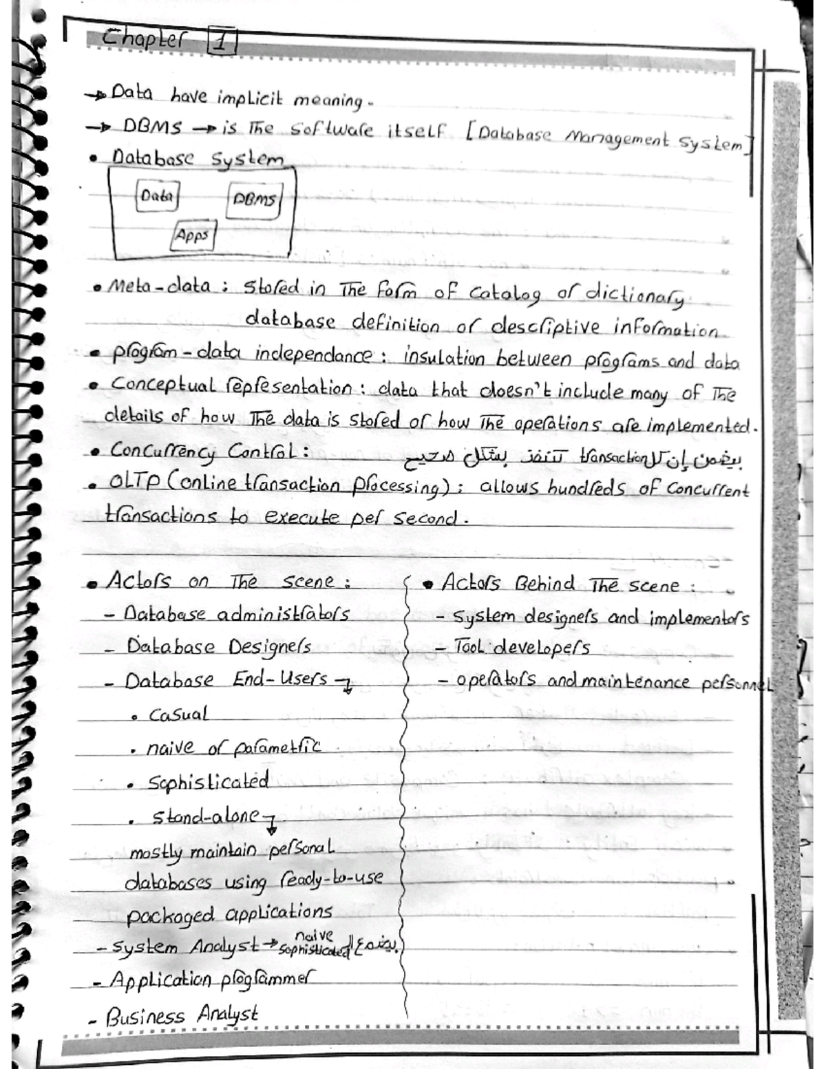 DB quick summary - DataBase - Studocu