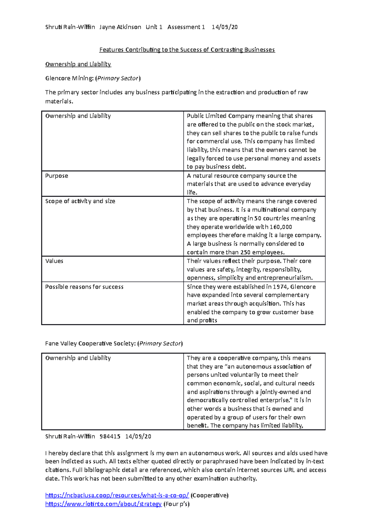 U1 a1 - u1 a1 - Features Contributing to the Success of Contrasting ...