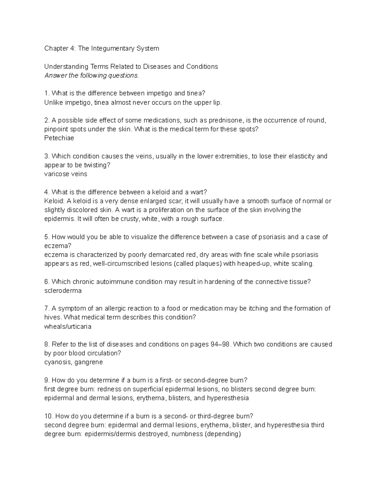 Med Term-Understanding Terms Related to Diseases and Conditions ...
