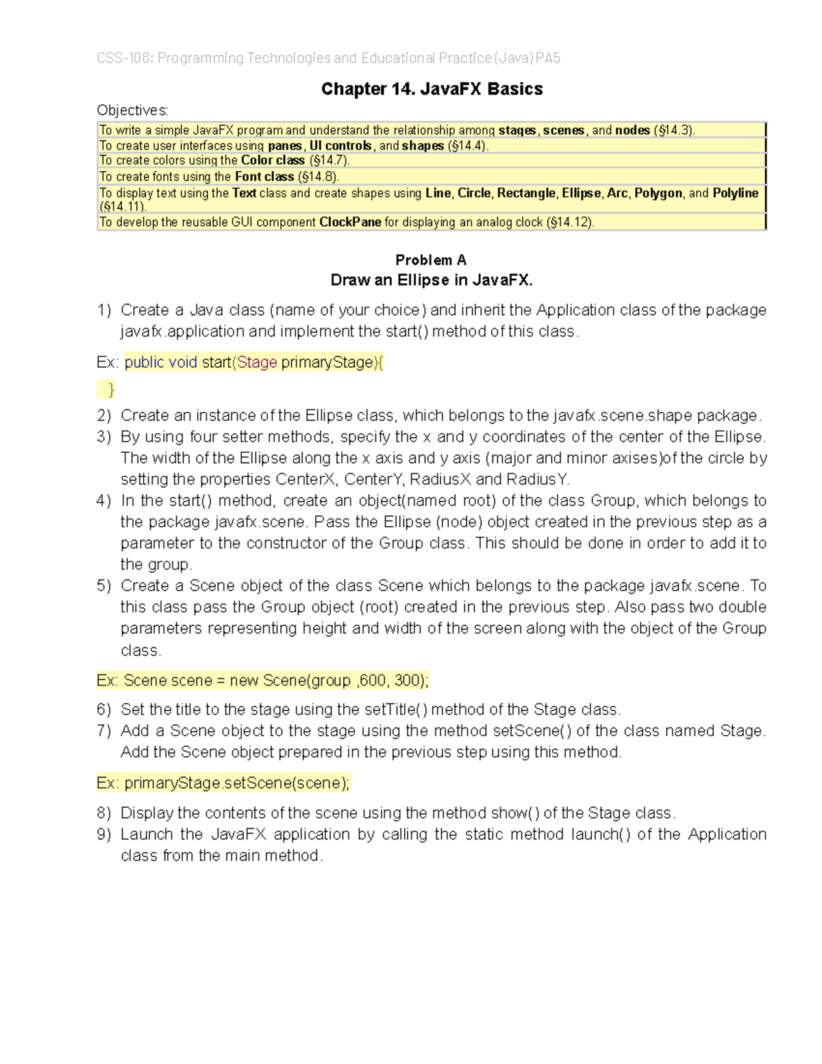 Practice Activities #5(full)-1 - CSS-108: Programming Technologies and Educational Practice ...