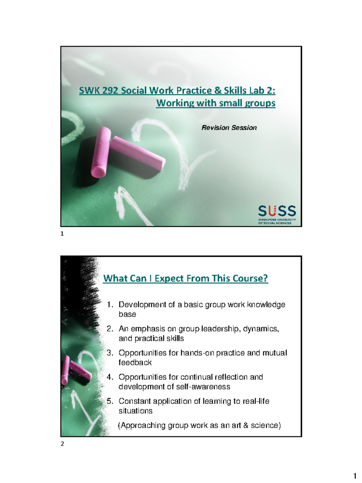 SWK292 Revision notes (Jul22) - SWK 292 Social Work Practice & Skills ...