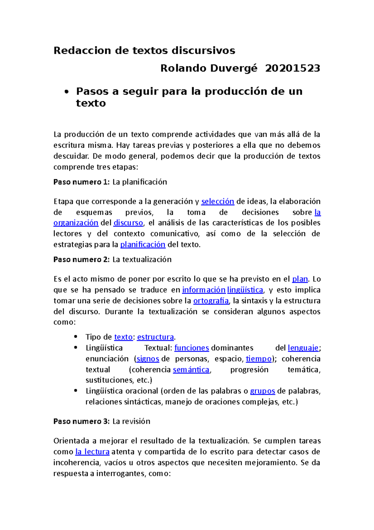 Redaccion de textos discursivos - Redaccion de textos discursivos ...