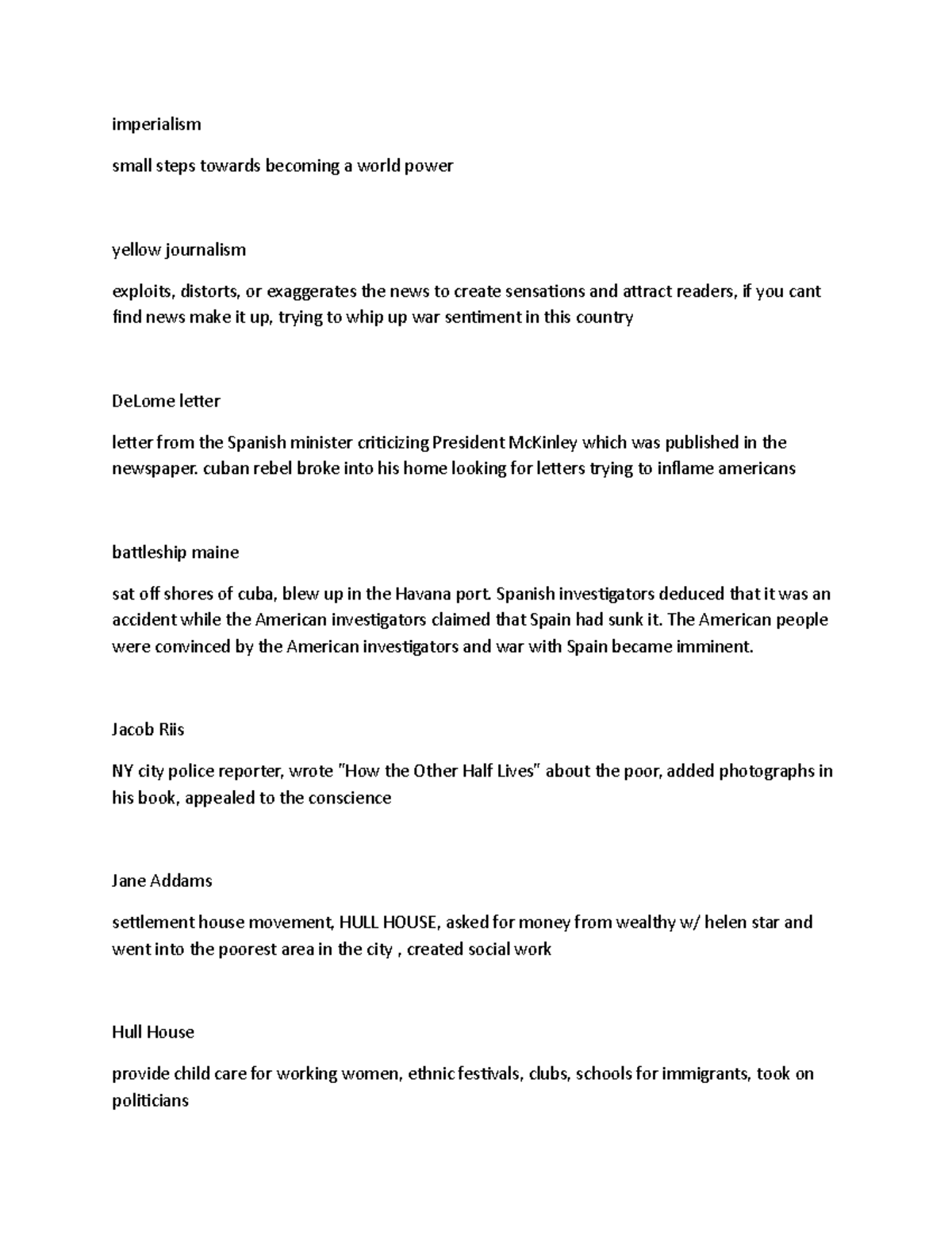 Amh 2020 ch12 - Chapter 12 - imperialism small steps towards becoming a ...