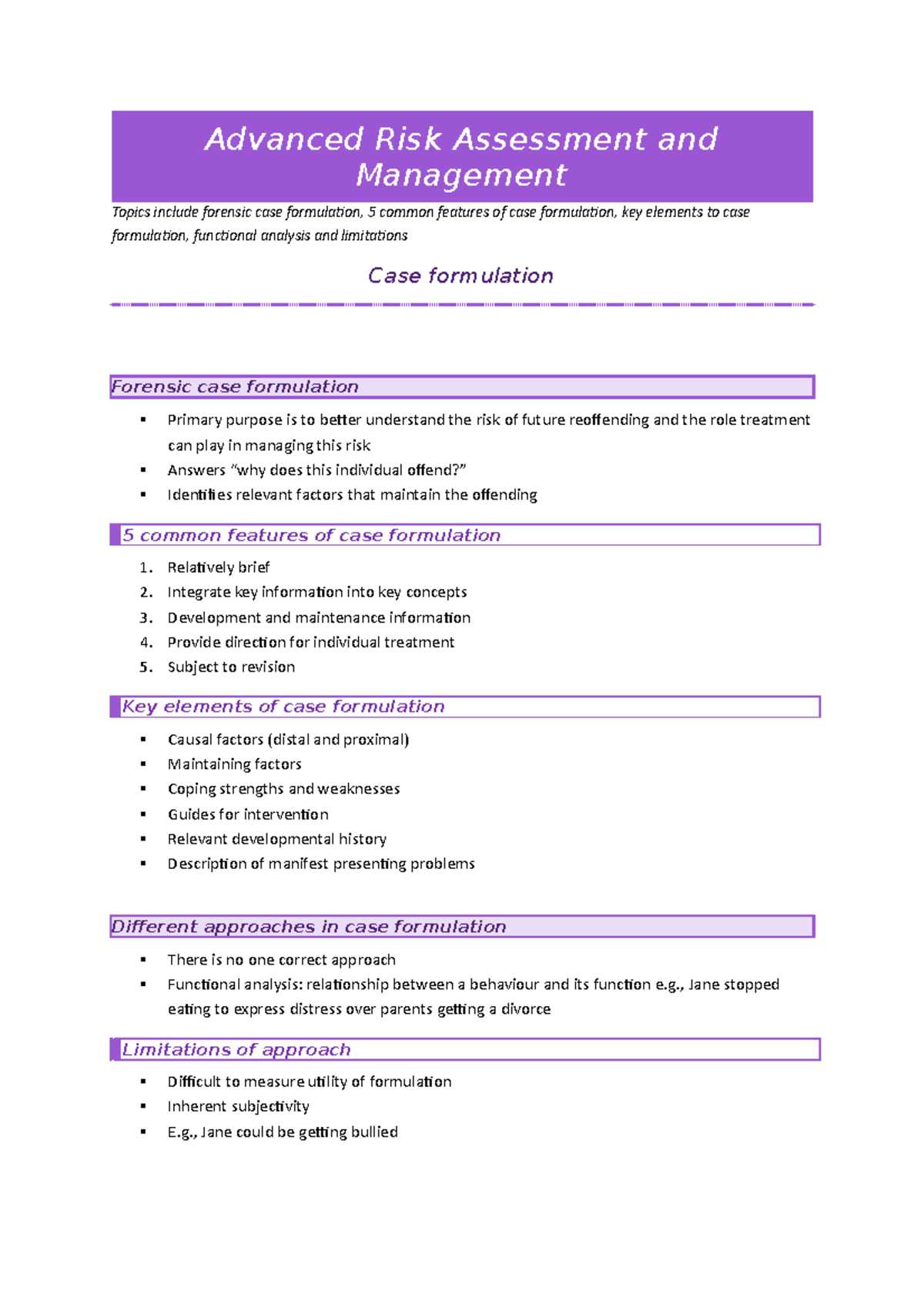 Advanced Risk Assessment and Management - Advanced Risk Assessment and ...