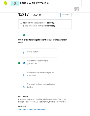 Unit 4 personal finance test - 1 CONCEPT → What Is Insurance? 2 CONCEPT ...