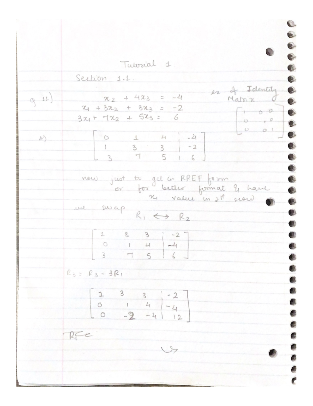 Tutorial 1 - answers - Math 1104 - Studocu