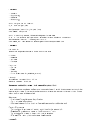 Lecture 14 - Plant cell wall structure and function - CELS 191 Lecture ...