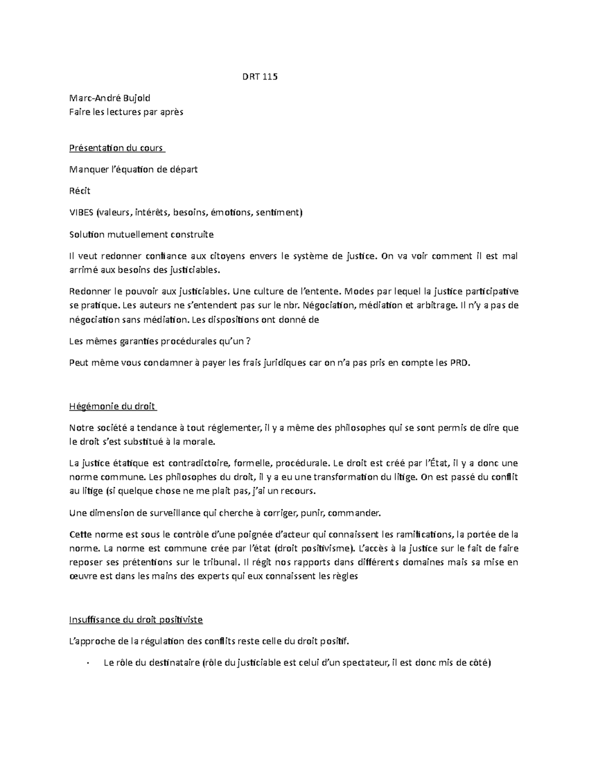 NDC - 115 - NDC - Marc-André Bujold - DRT 115 Marc-André Bujold Faire ...